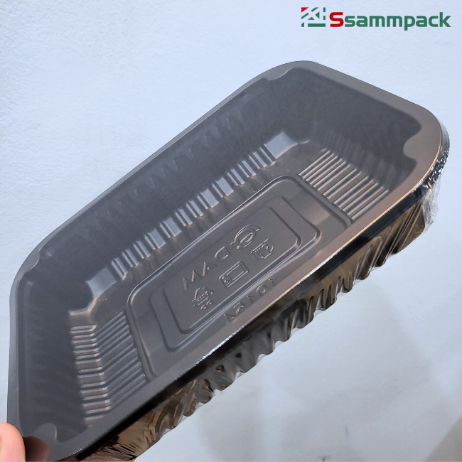 Use disposable plastic food trays with plastic wrap – ssammpack.com